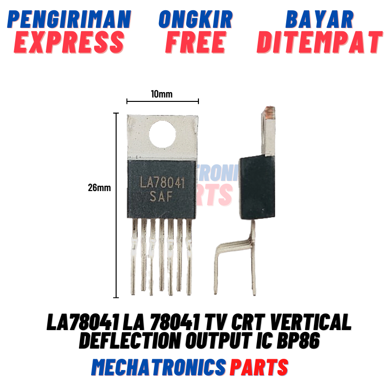 Jual [SMC-9098] LA78041 LA 78041 TV CRT VERTICAL DEFLECTION OUTPUT IC ...