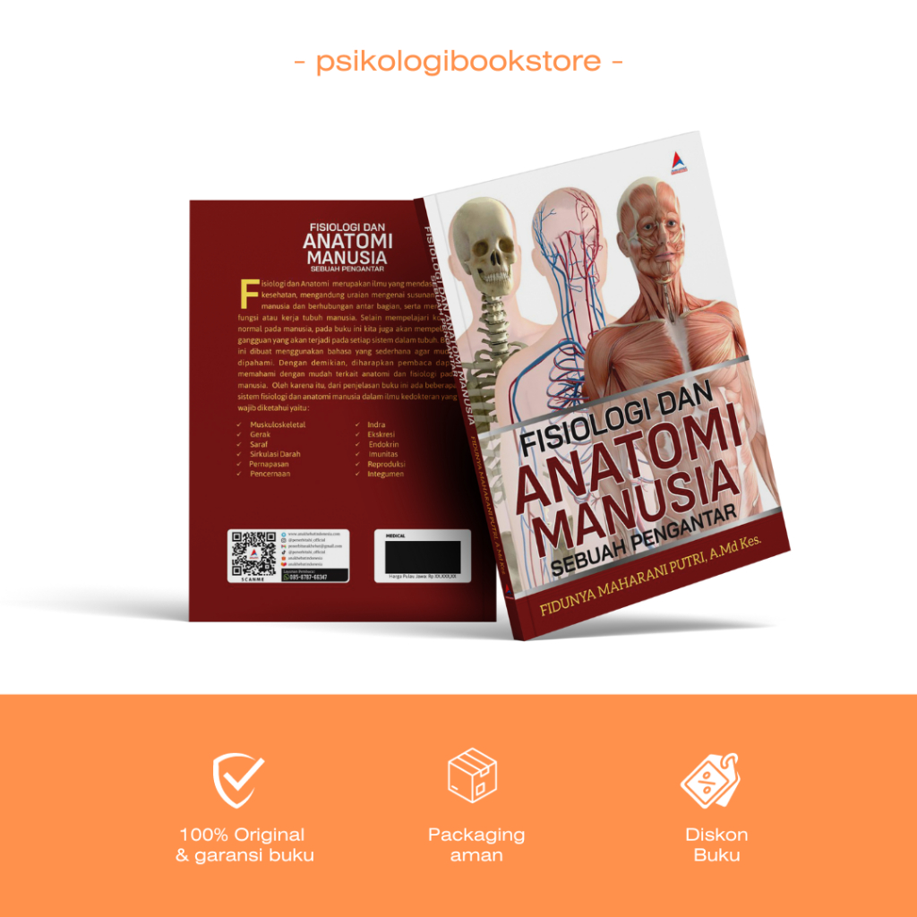 Jual Buku Fisiologi dan Anatomi Manusia : Sebuah Pengantar | Shopee Indonesia