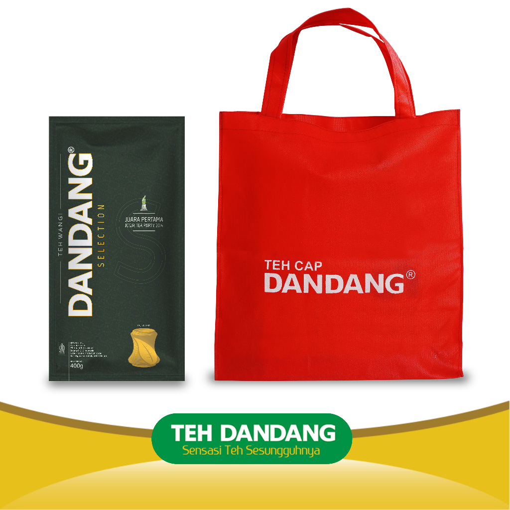 Jual Teh Dandang Selection 400gr - Teh Tubruk - Kemasan Pack 400gr ...