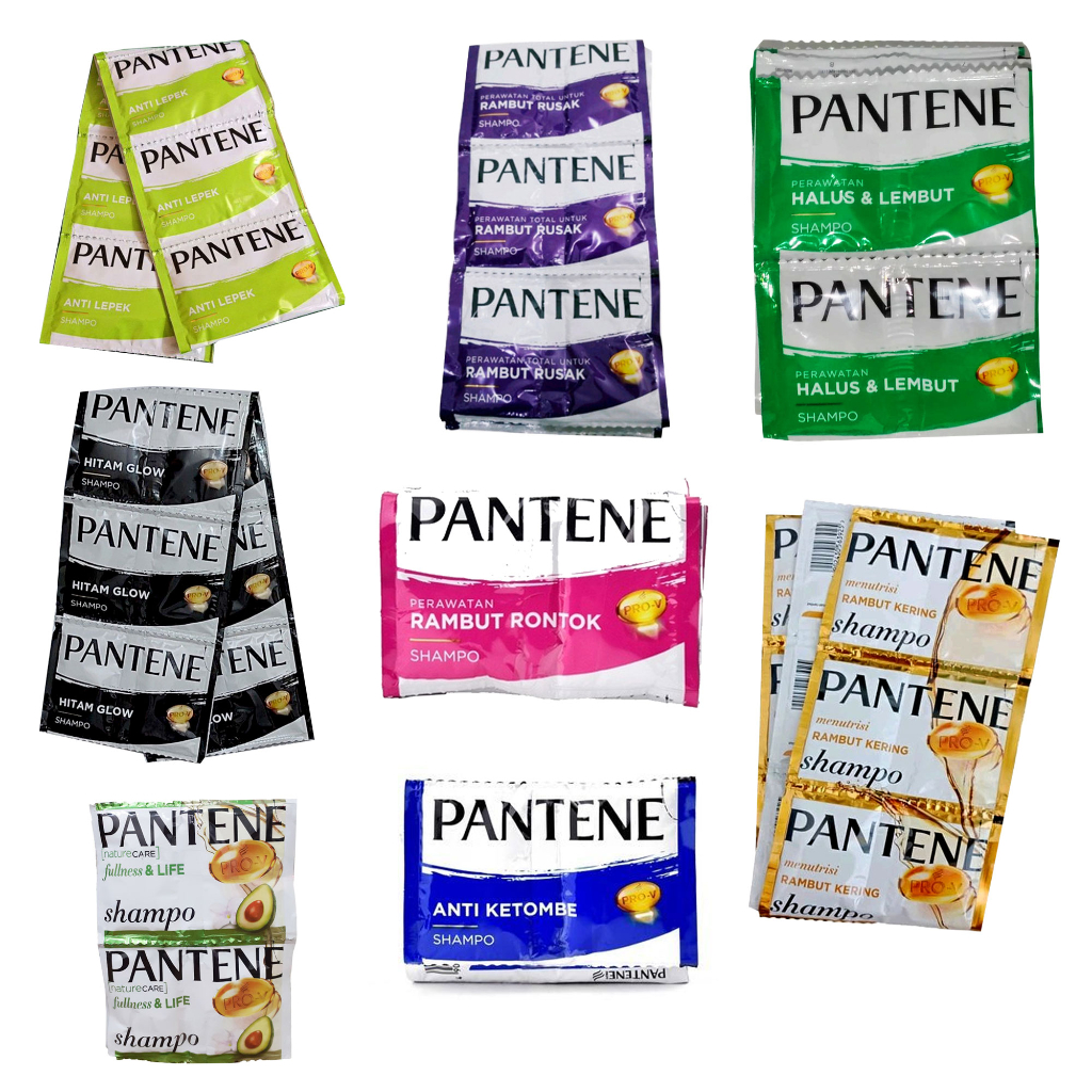 Jual Pantene Shampo All Varian Kemasan Sachet 6 pcs | Shopee Indonesia