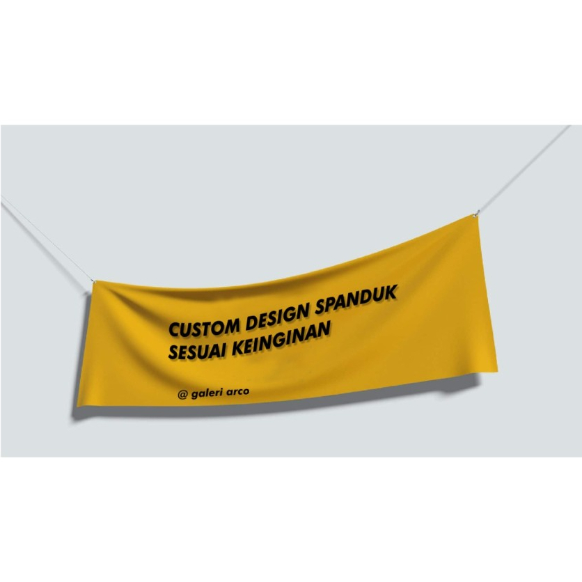 Jual Spanduk (banner) outdoor atau Indoor design custom | Shopee Indonesia