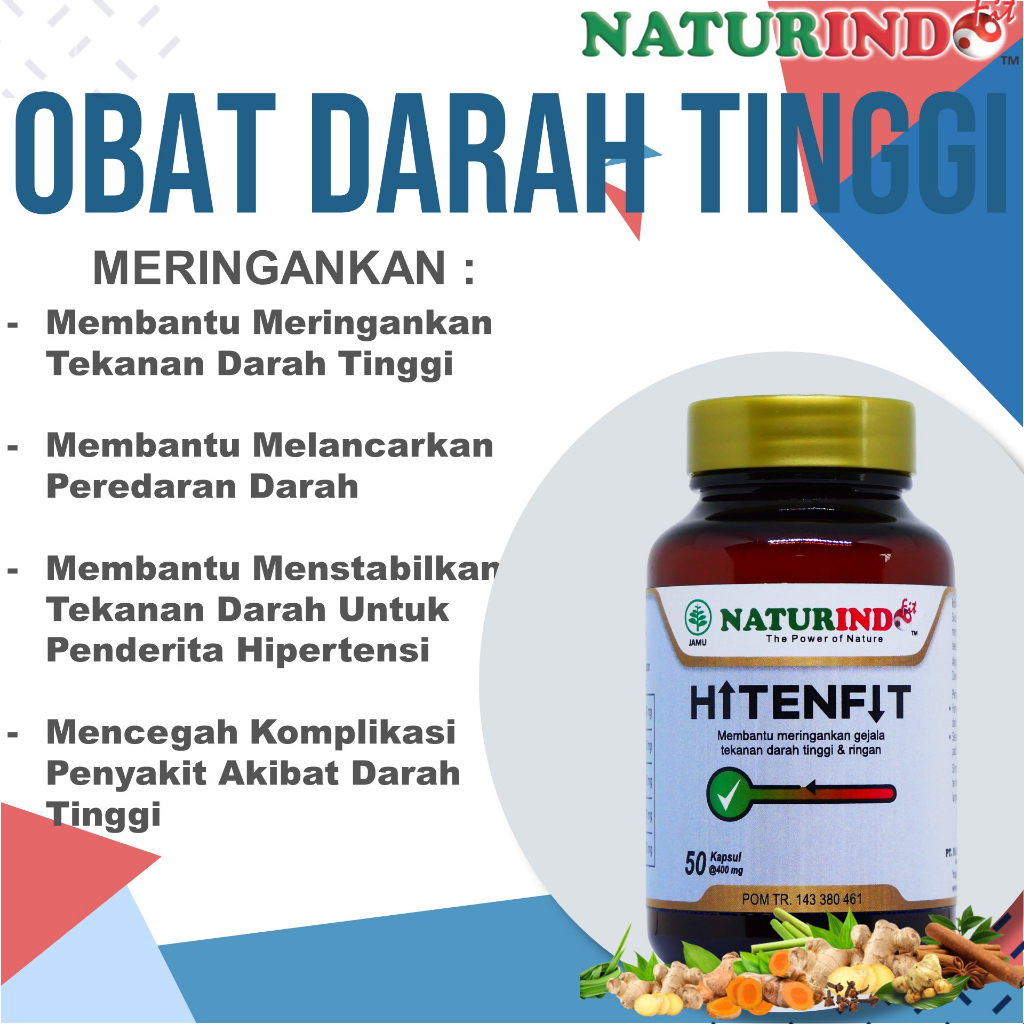 Jual Obat Darah Tinggi Hipertensi Hypertensi Penurun Tekanan Darah ...