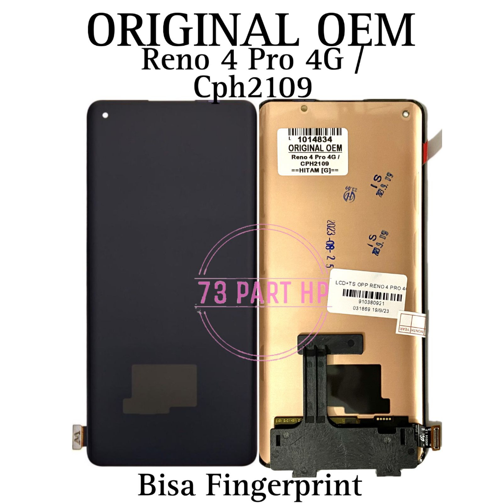 Jual LCD Touchscreen Fullset OP Reno 4 Pro 4G / CPH2109 | Shopee Indonesia