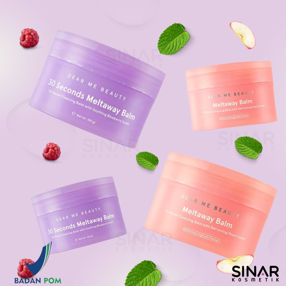 Jual Dear Me Beauty 30 Second Meltaway Balm Peach / Blueberry ...
