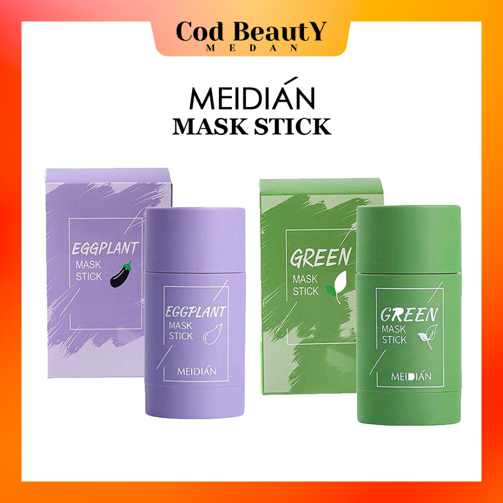 Jual 533 MEIDIAN GREEN MASK STICK AND MEIDIAN EGGPLANT MASK STICK ...