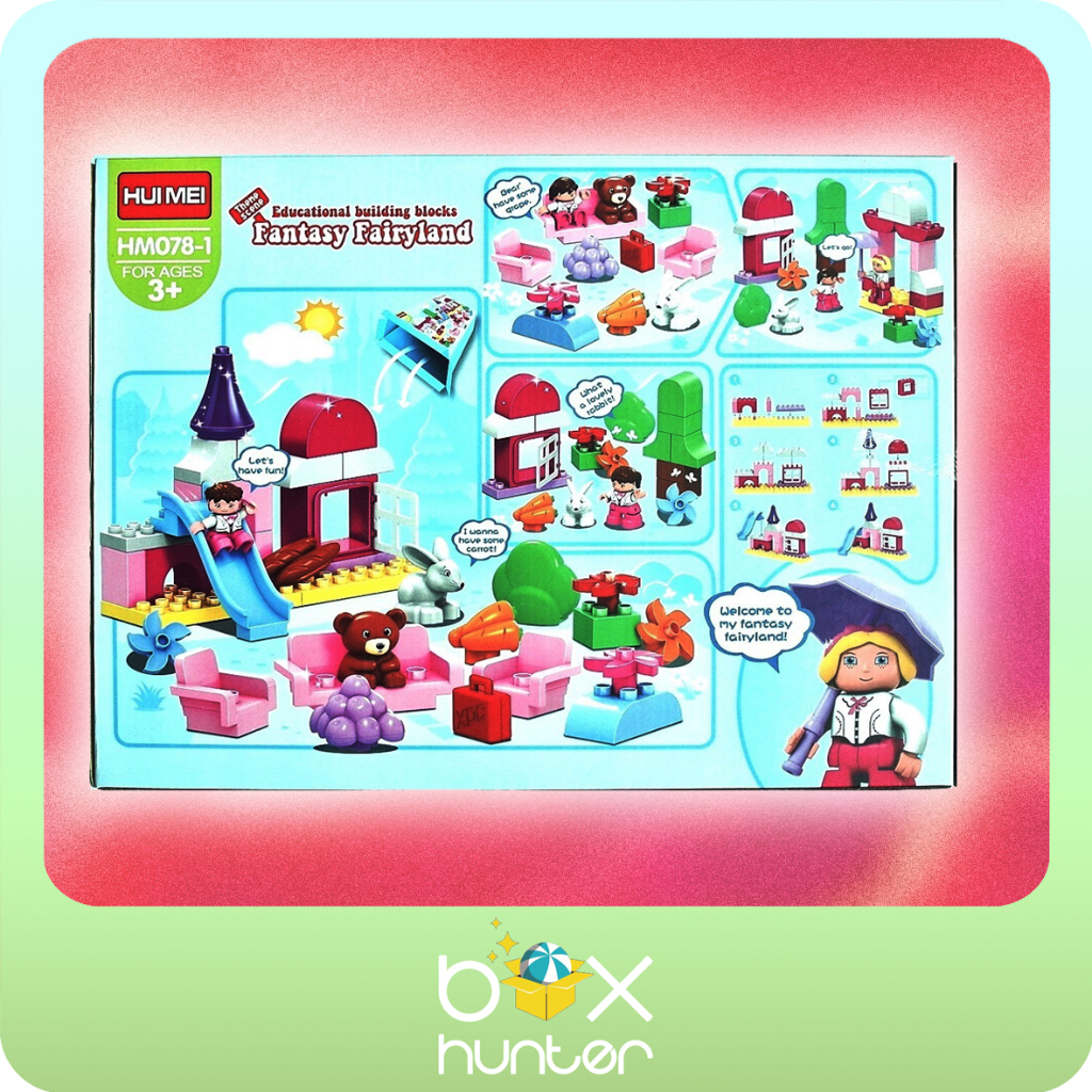 Jual Brick Block Istana - Princess Dream Castle Park HM078 Hui Mei ...