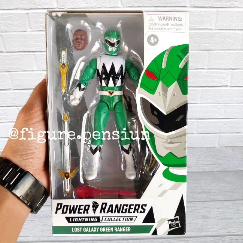 Jual HASBRO POWER RANGERS LIGHTNING COLLECTION LOST GALAXY GREEN RANGER ...