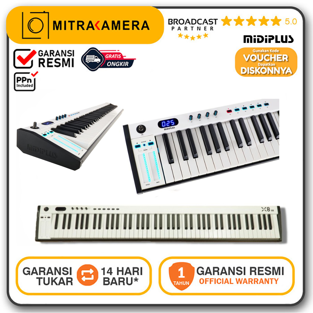 Jual MIDIPLUS X8 MK3 Resmi | Shopee Indonesia