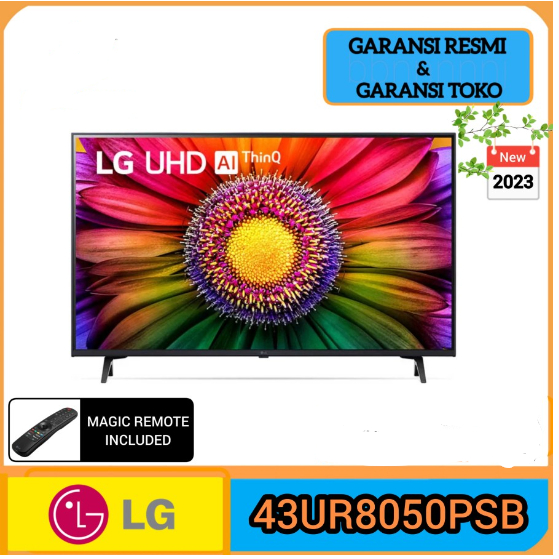 Jual LG 43UR8050PSB - SMART TV LED DIGITAL TV 43 INCH UHD 4K HDR MAGIC ...
