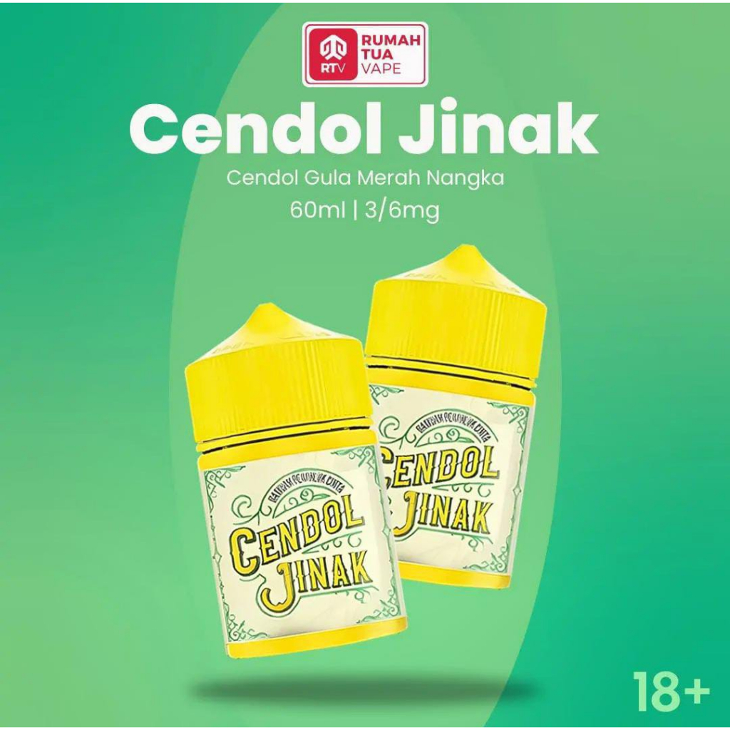 Jual CENDOL JINAK CENDOL GULA MERAH NANGKA FREEBASE PREMIUM LIQUID VAPE ...