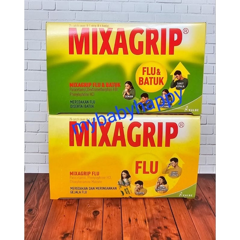Jual Mixagrip Flu / FLU BATUK BOX 25 strip EXP 2025 TERMURAH!! | Shopee ...