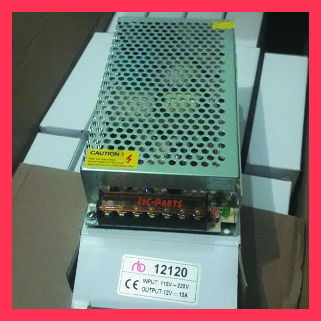 Jual Power Supply 12V 10A Adaptor Jaring PSU 12V Switching 10 Ampere HQ | Shopee Indonesia