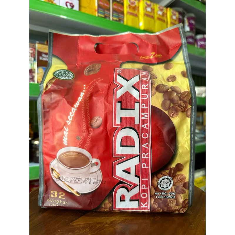 Jual RADIX KOPI PRACAMPURAN PREMIX COFFEE MAI SECAWAN 32 SACHETS HPA ...