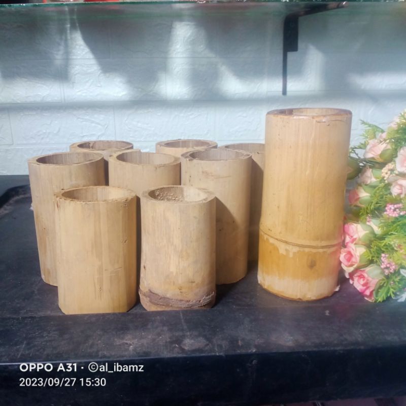 Jual POTONGAN BAMBU ASLI. | Shopee Indonesia