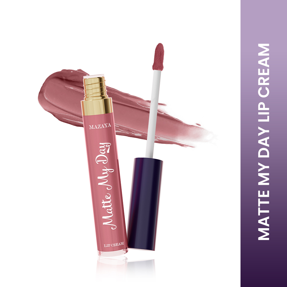 Jual [NEW] Mazaya Matte My Day Lip Cream 4ml | Shopee Indonesia