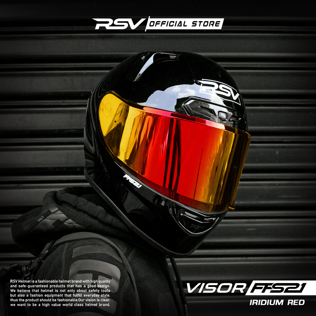 Jual VISOR HELM RSV FFC21 & FFS21 | Shopee Indonesia