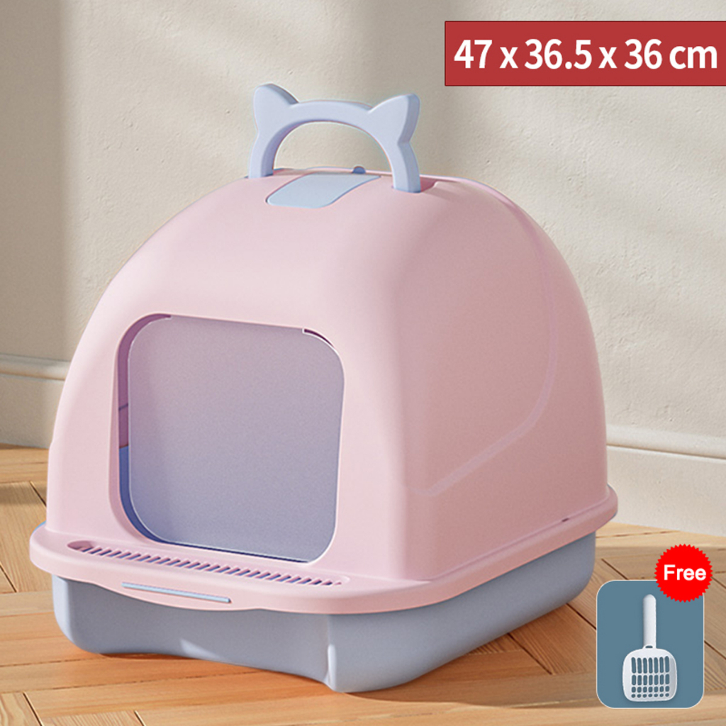 Jual Litter Box Kucing Tempat Pup/Tempat Bak Pasir Kucing Cat Toilet ...