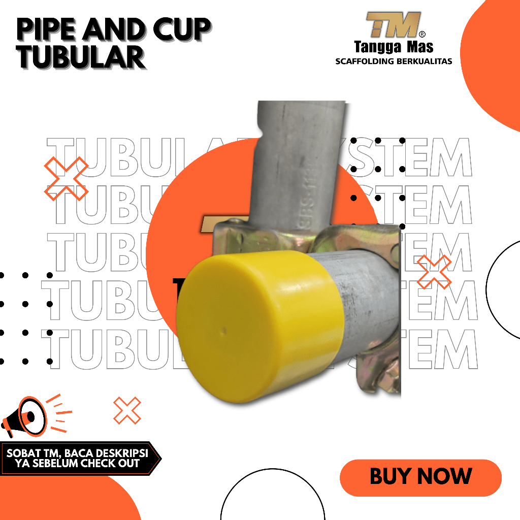 Jual PIPE AND CUP UNTUK SCAFFOLDING JENIS PIPA / TUBULAR SYSTEM ...