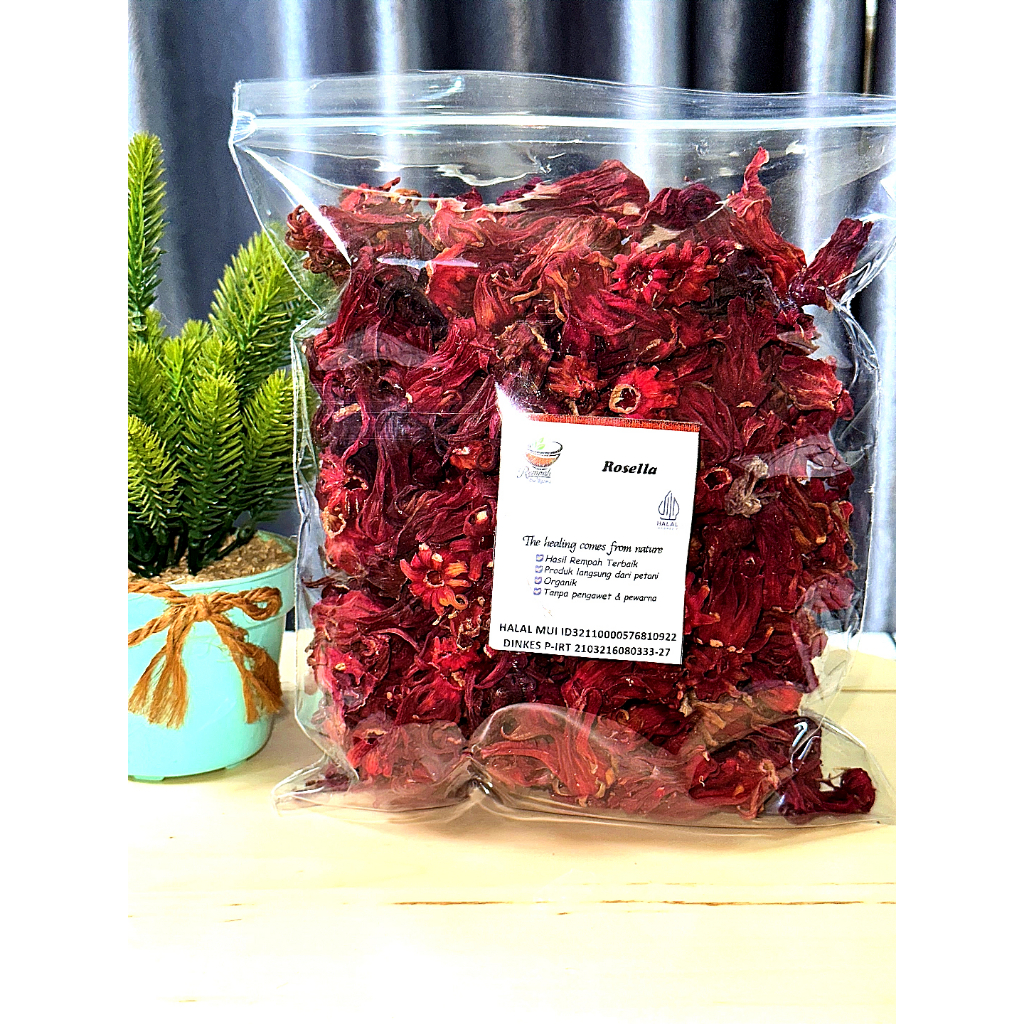 Jual Bunga Rosella Kering Merah Kering 50 Gram Rempah Bu Rismaa ...