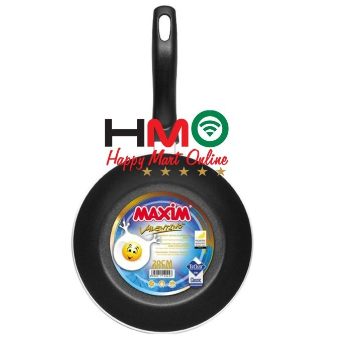 Jual Frypan Teflon Maxim Valentino Diameter 12 18 20 22 24 26 CM ...