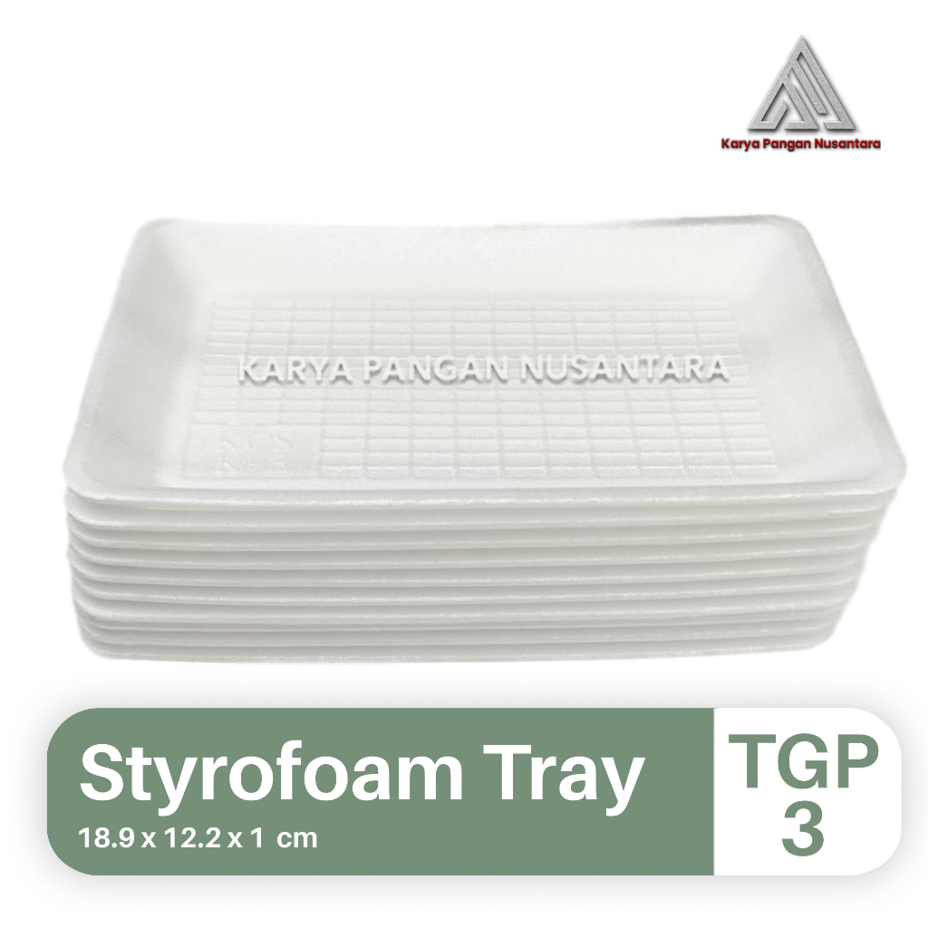 Jual STYROFOAM TRAY TGP 3 STEROFOAM TRAY TGP-3 FOAM TRAY GABUS BUAH PCS ...