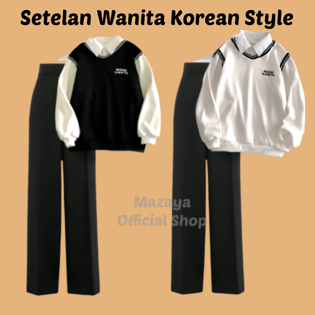 Jual Baju One Set Wanita Kekinian Korean Style Outfit Cewek SPORTY ...