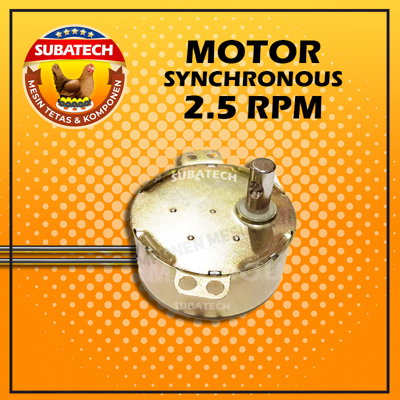 Jual Motor Dinamo Pemutar 2.5 RPM untuk Mesin Tetas Telur | Shopee ...