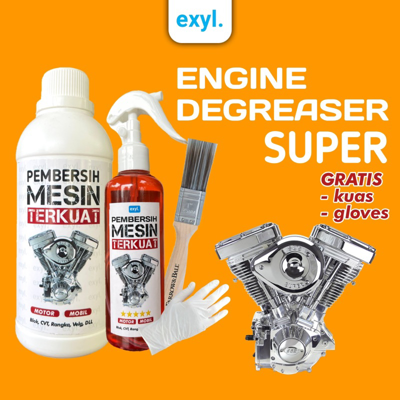 Jual Engine Degreaser Cairan Pembersih Kerak karat Mesin Motor Mobil Super Ampuh | Shopee Indonesia