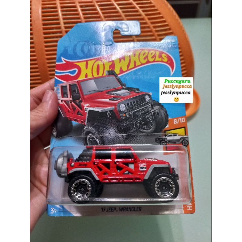 Jual BAD BOX HOT WHEELS 17 JEEP WRANGLER RED MERAH HW HUNTER HOTWHEELS ...