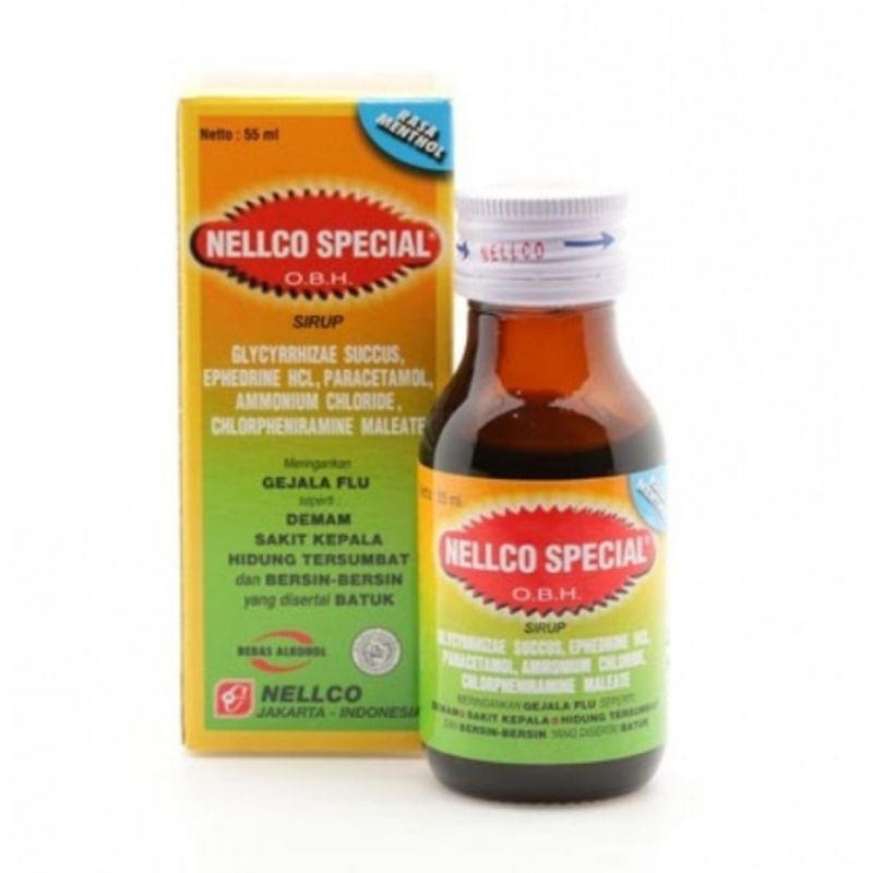 Jual NELCO OBH SIRUP 100ml/NELCO SPESIAL/OBAT BATUK NELCO BESAR ...