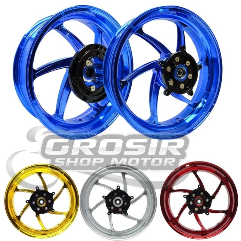 Jual Velg racing Vnd six star Xmax 250 / Pelek Racing Vnd Xmax 250 ...