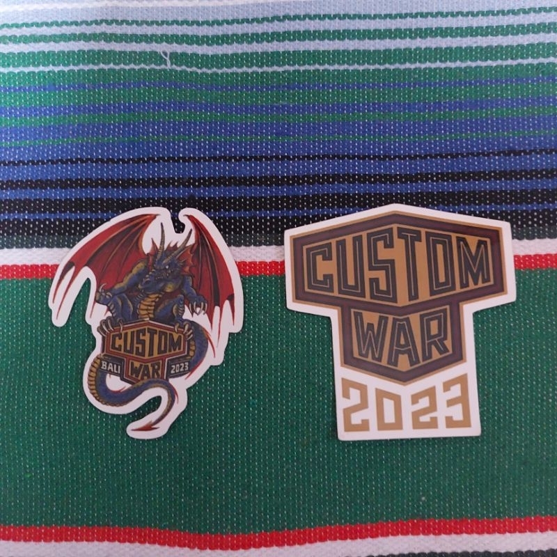 Jual STIKER - CUSTOM WAR 2023 - ORIGINAL | Shopee Indonesia