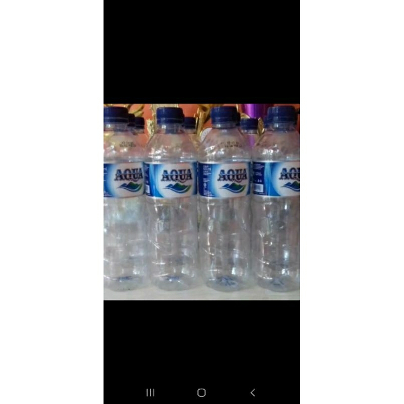 Jual Botol Aqua Bekas 600Ml | Shopee Indonesia