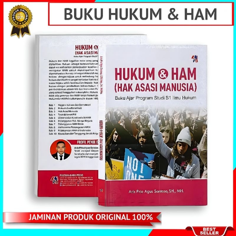 Jual Buku HUKUM Dan HAM HAK ASASI MANUSIA Ajar Program Studi S1 ilmu ...
