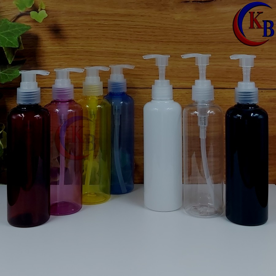 Jual BOTOL PUMP LOTION 250 ML CLEAR NECK 24 / BOTOL PLASTIK PET BR 250ML | Shopee Indonesia