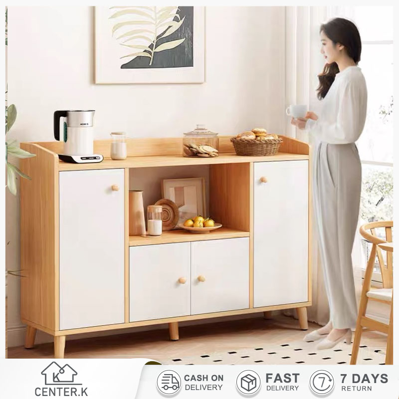 Jual IH Lemari Kabinet Kayu Rak Dapur Bufet Lemari Dapur Serbaguna ...