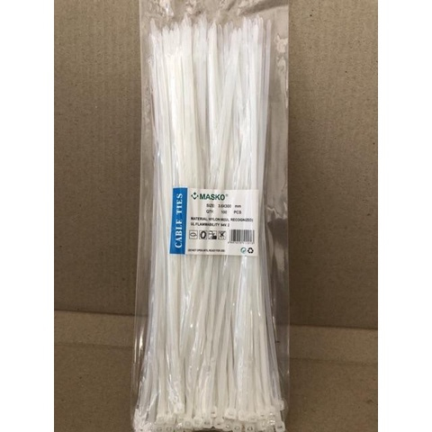 Jual Kabel Ties 30 cm MASKO (Isi 100 pcs) | Shopee Indonesia