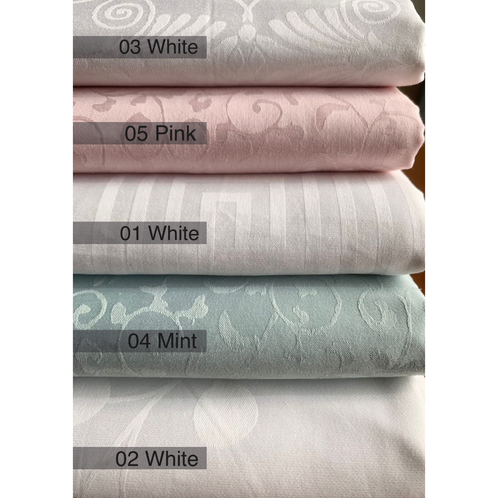 Jual Bedcover Hotel 100% Katun Dobby TC 300 | Shopee Indonesia