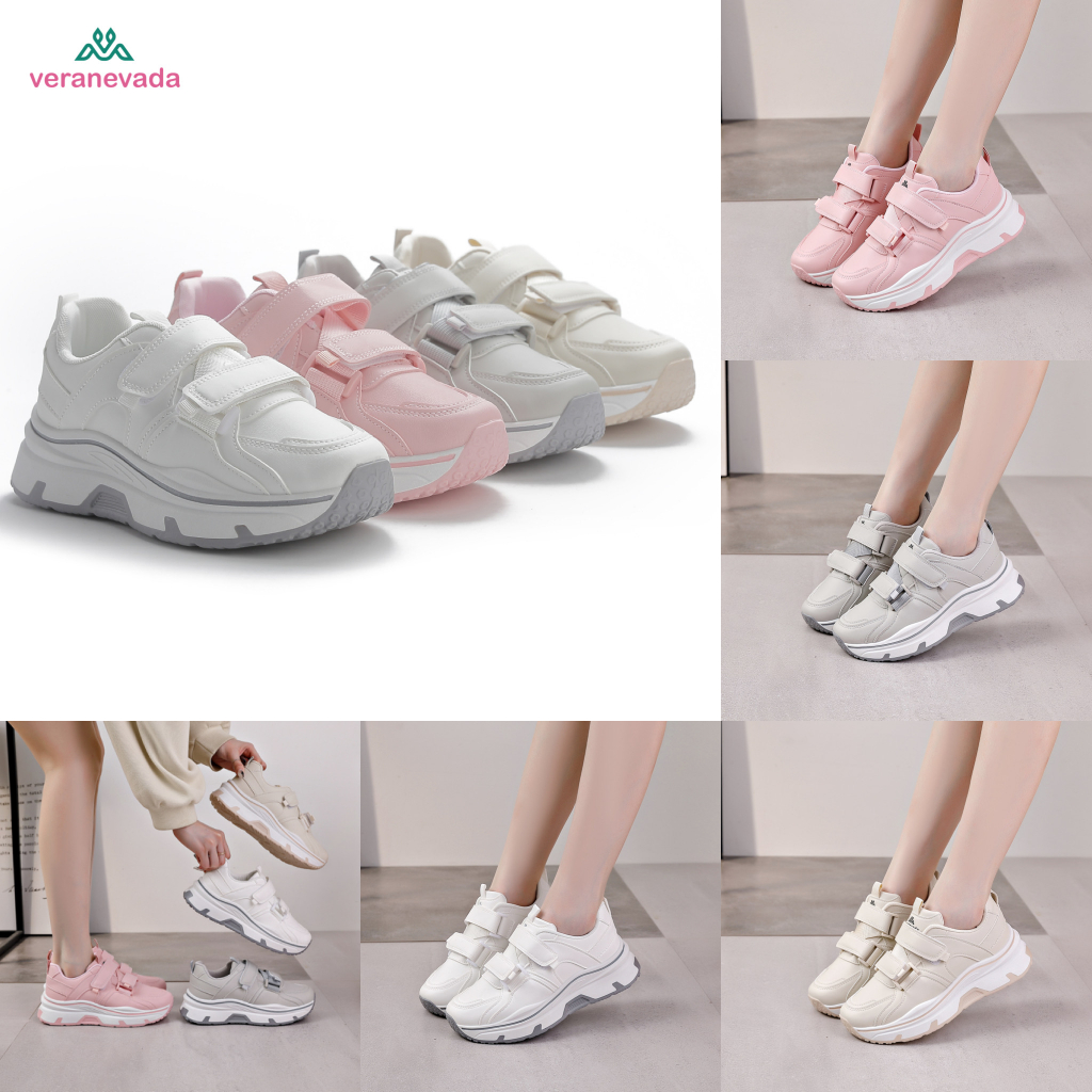 Jual Vera Nevada Sepatu Sneakers Wanita Sport Shoes VN1254 | Shopee ...
