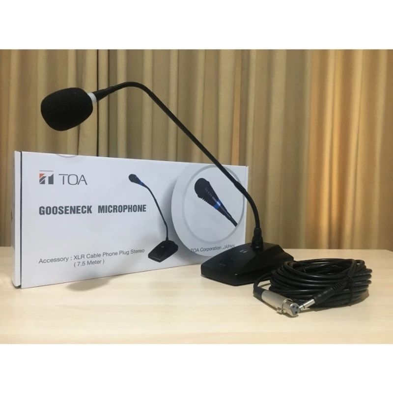 Jual Mic Toa Gooseneck Microphone Toa ZM-380-AS Original | Shopee Indonesia