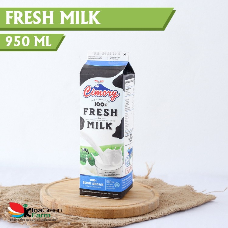 Jual Inagreen Farm Bandung Cimory Fresh Milk 950 ml | Shopee Indonesia