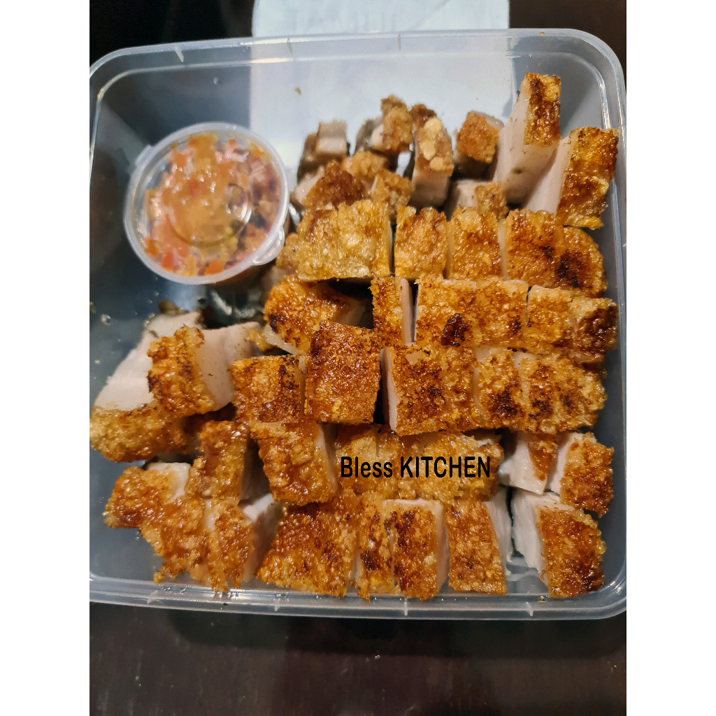 Jual Crispy Pork Belly 500 gr / Babi Panggang Crispy 500 gr / BABI ...