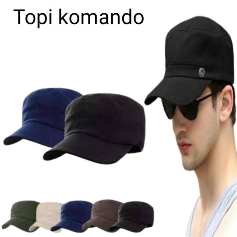Jual COD | Topi Komando Polos | Topi Komado Army | Topi Tentara Militer ...