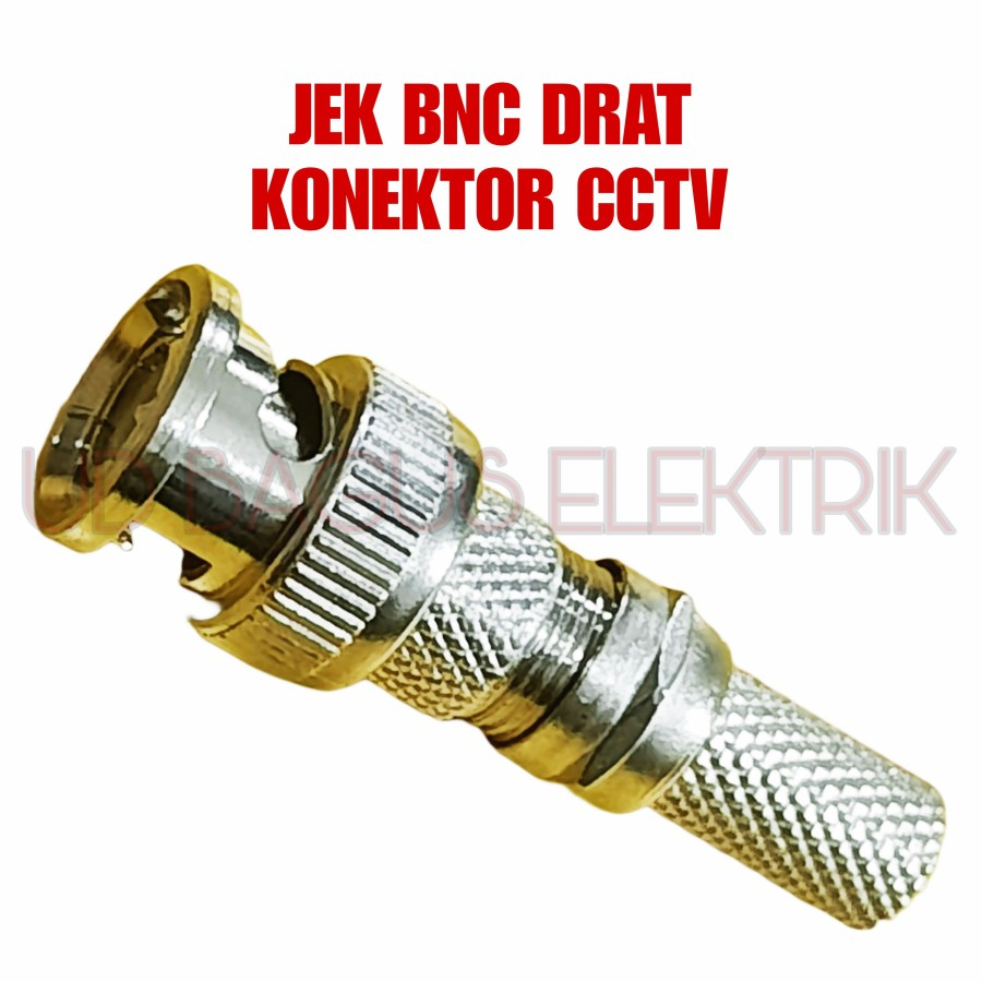 Jual JEK BNC DRAT KONEKTOR CCTV | Shopee Indonesia