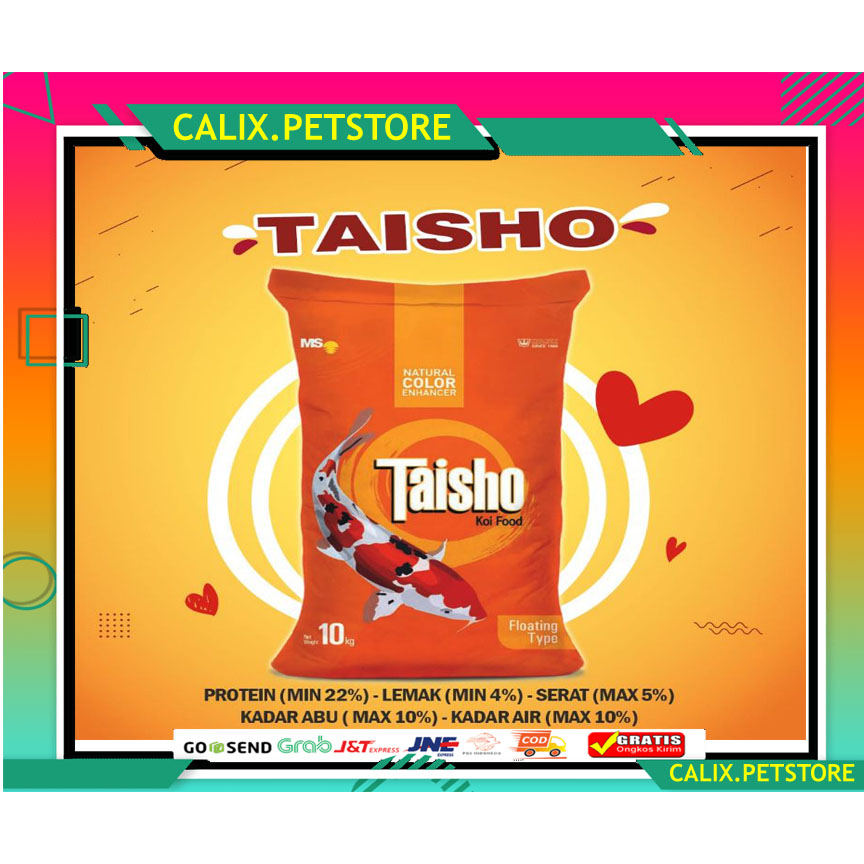 Jual Pakan Ikan Koi TAISHO SUPER 1KG Pakan Koi Pertumbuhan KOMET KOKI ... Jual Pakan Ikan Koi TAISHO SUPER 1KG Pakan Koi Pertumbuhan KOMET KOKI ...