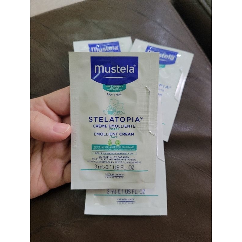 Jual Mustela Stelatopia Emollient Cream sachet 3 ml | Shopee Indonesia