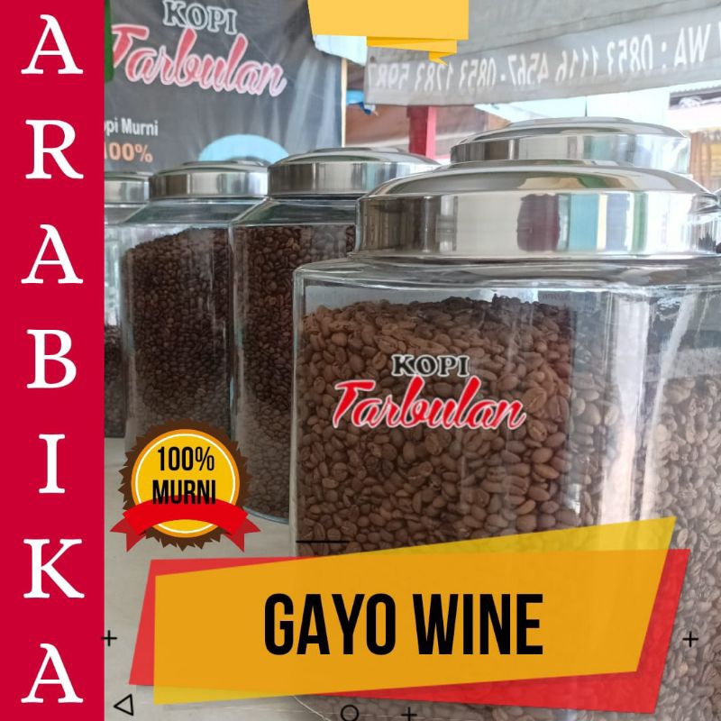 Jual Kopi Arabika Aceh Gayo Wine Netto 500 gram | Shopee Indonesia