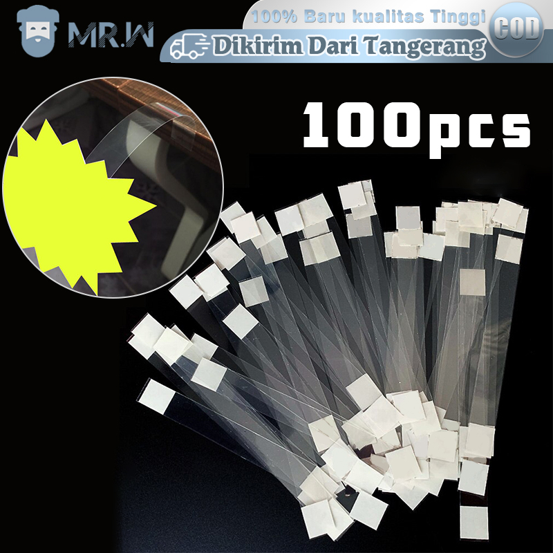 Jual Mika Display Kartu Promo 100pcs Wobbler Promosi 14cm Mika Label ...