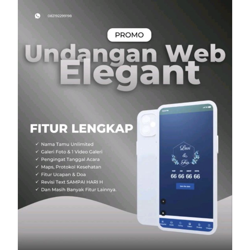 Jual Undangan Web Elegan Undangan Website Undangan Digital Elegan ...