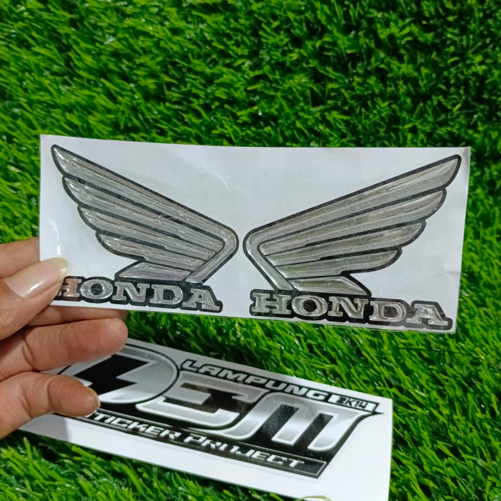 Jual Stiker Emblem Honda Sayap Stiker Timbul Logo Motor Berkualitas Dan ...